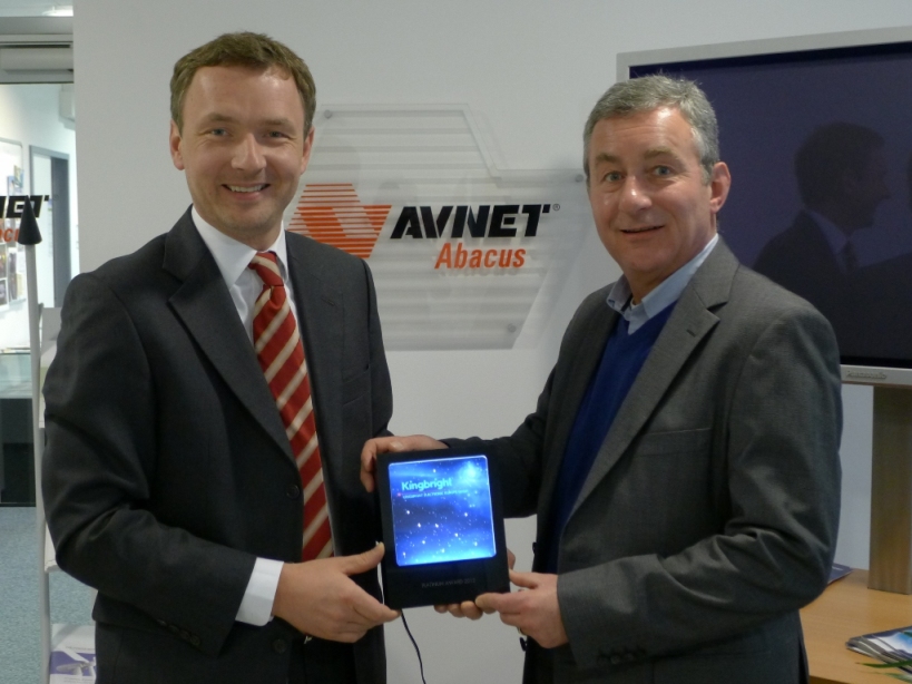 Avnet Abacus premiata da Kingbright per la gamma LED