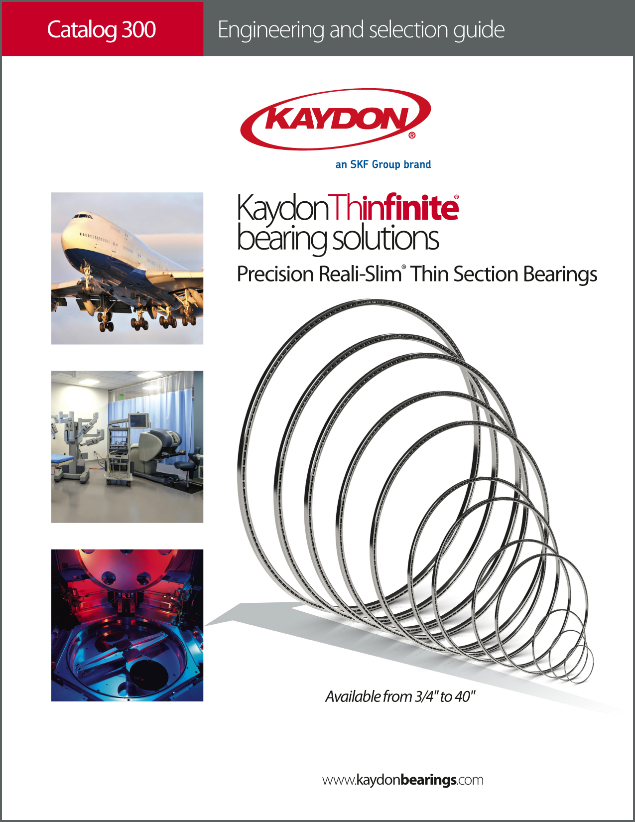 Kaydon pubblica il nuovo catalogo cuscinetti