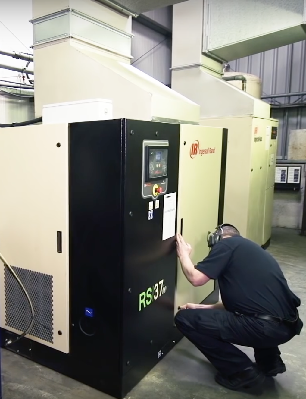 Sostituzione di compressori rotativi a vite lubrificati