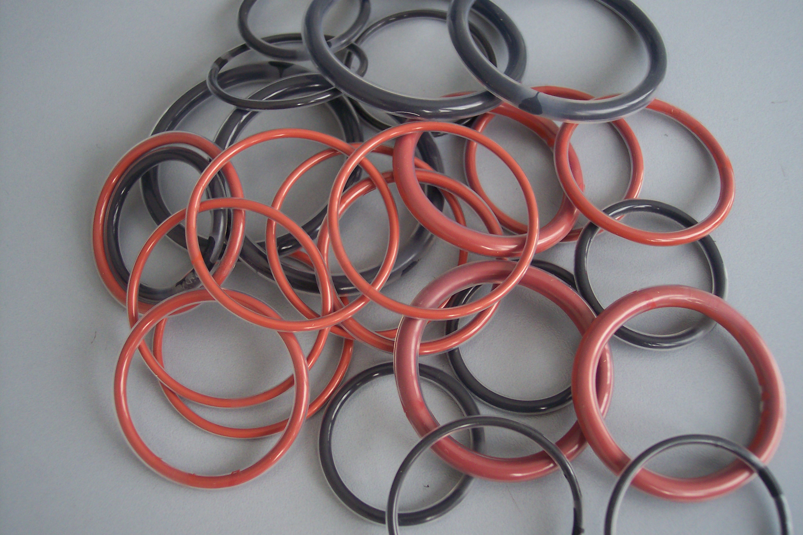O-Rings in FEP e PFA con elastomero interno