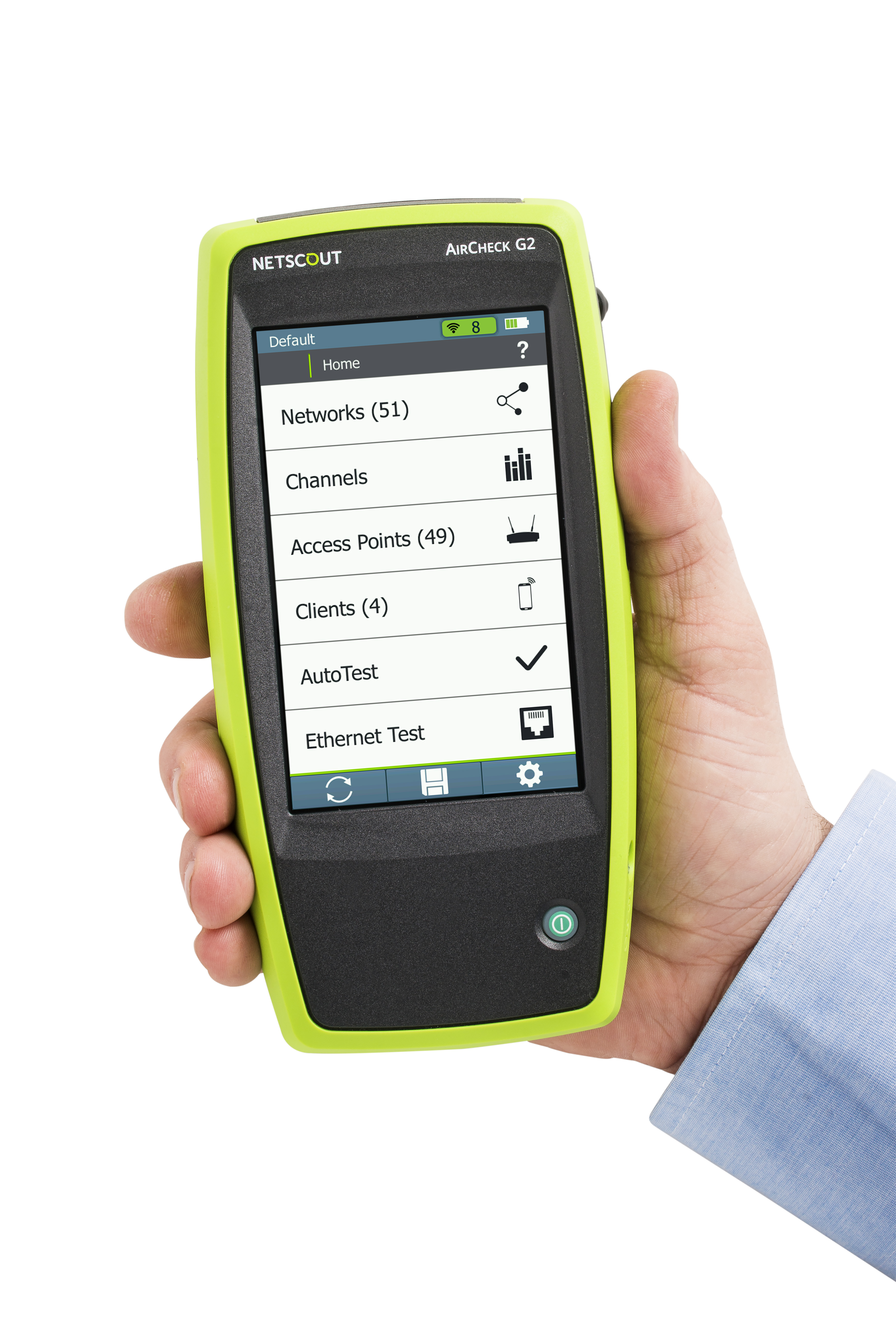 Tester wireless palmare